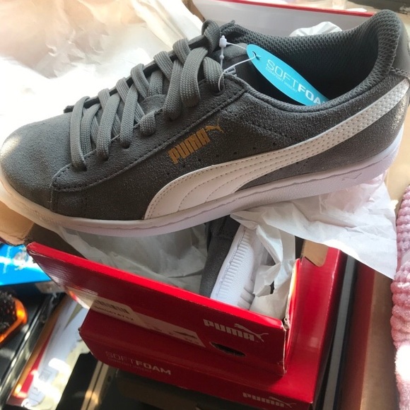 Puma | Shoes | Puma Wmns Vicky Greywhite | Poshmark